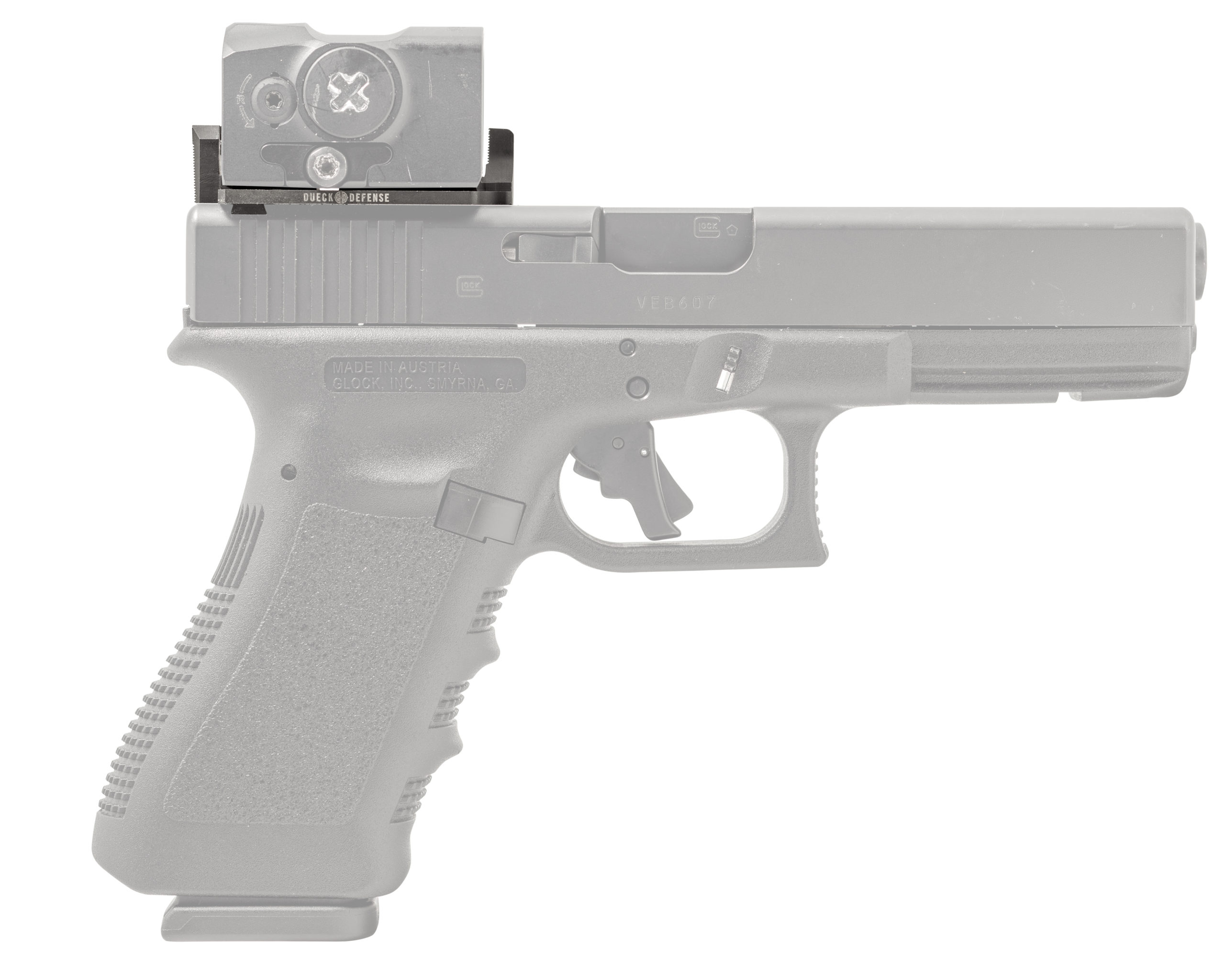 Glock Red Dot Sight Mount - Aimpoint ACRO P-1